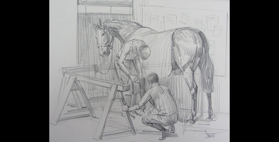 REMEMBERING ARTIST SAM SAVITT | Equestrian Living