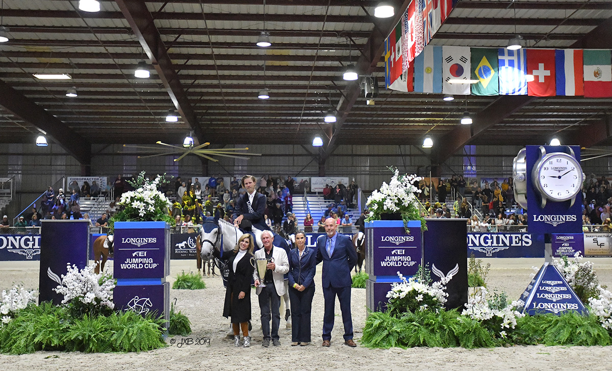 Karl Cook Takes the Win at $100,000 Longines FEI Jumping World Cup ...