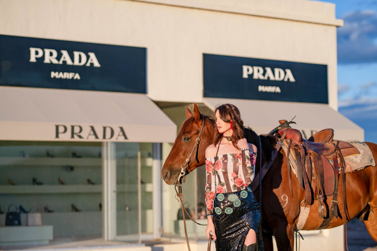 Prada Marfa: Designer Desert Art - Equestrian Living