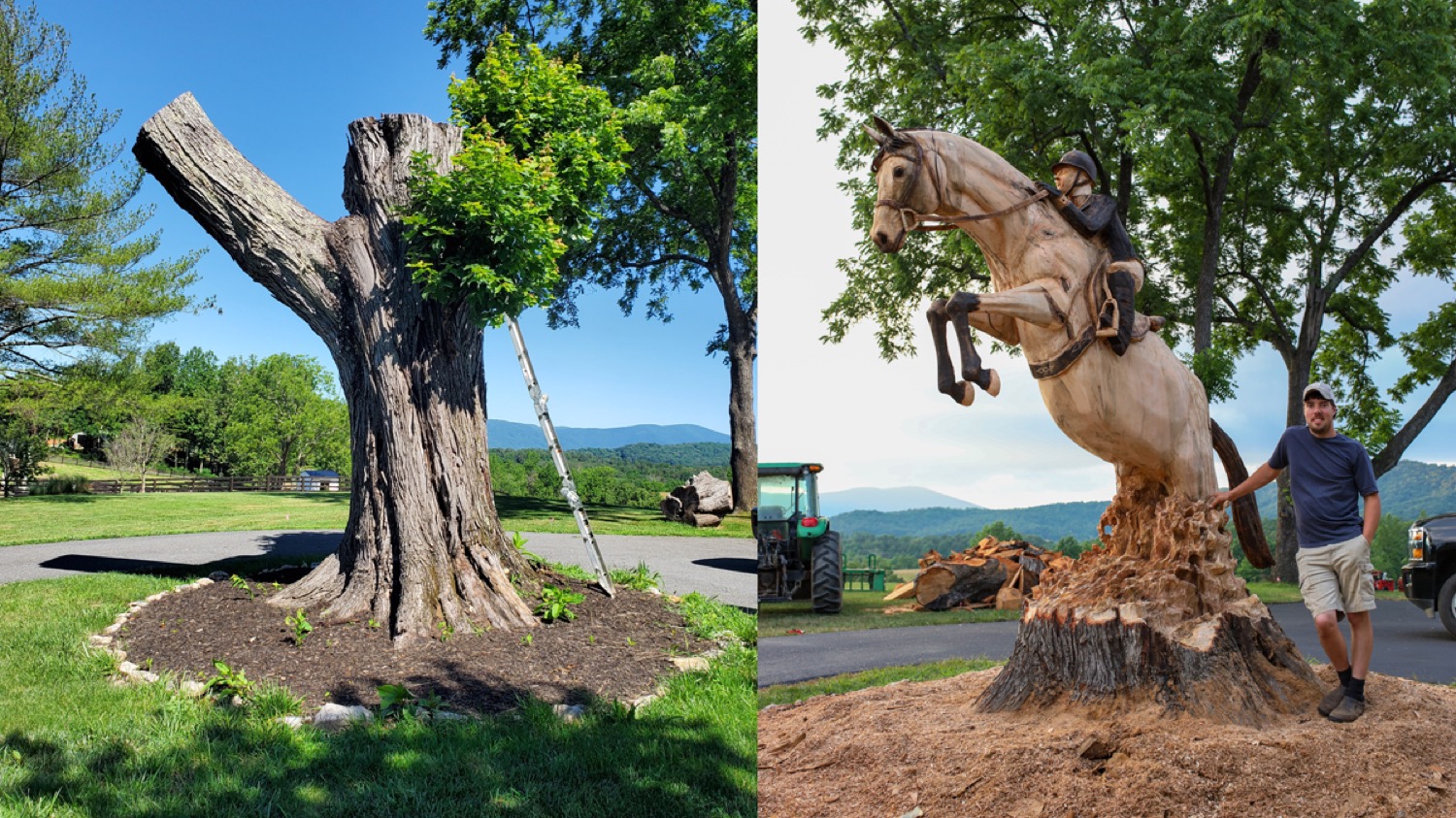 The Carving of Cowboy Casanova: The Work of Sculptor Brandon Wilson ...