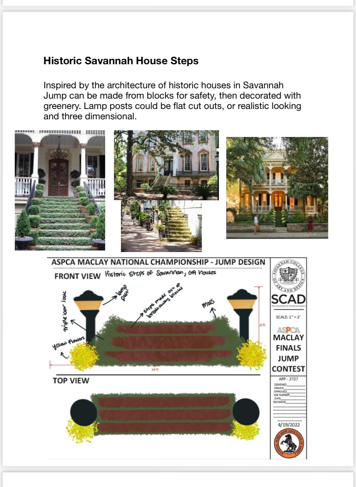 SCAD MACLAY JUMP DESIGNS - Equestrian Living