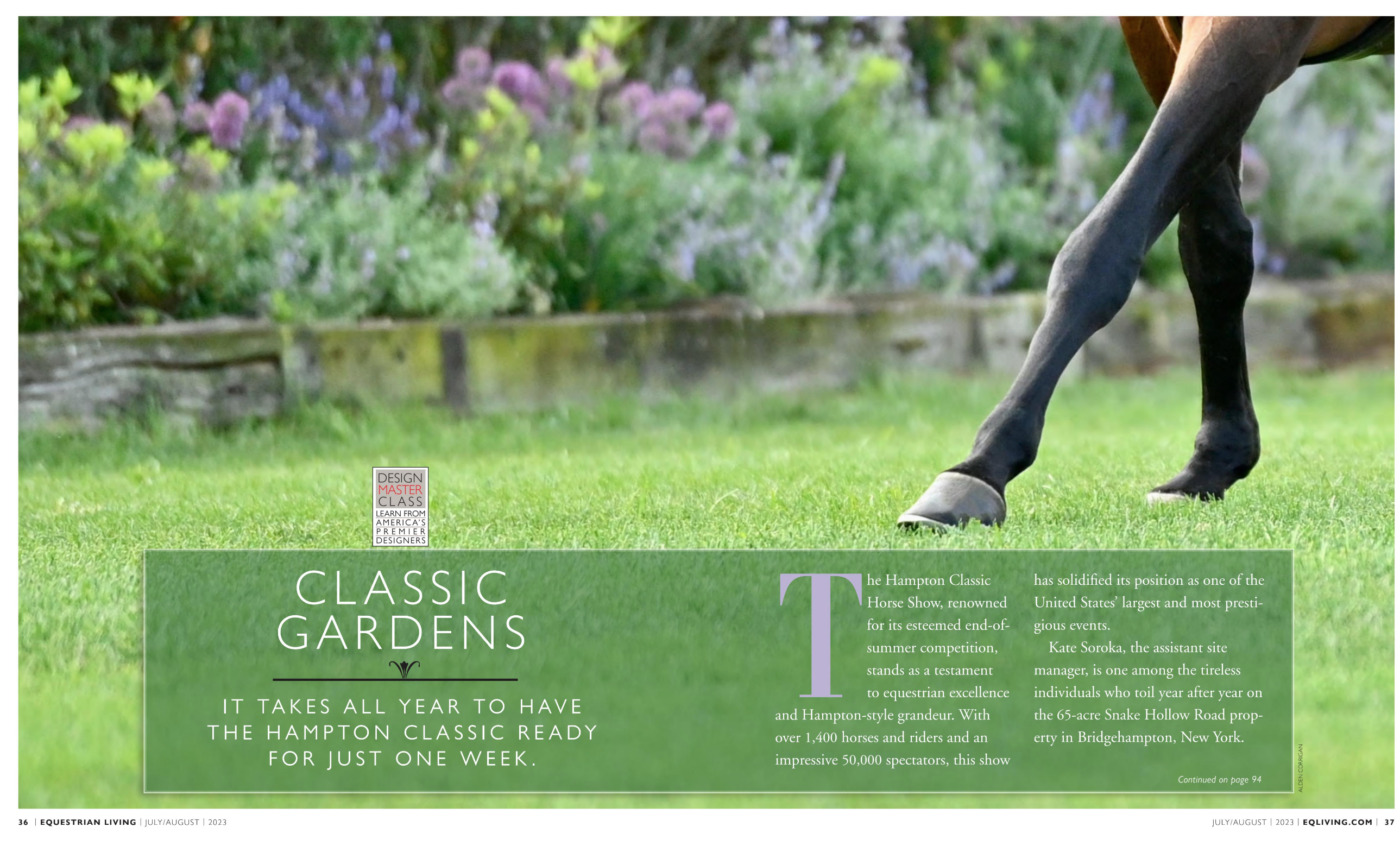 Classic Gardens: the Incredible Landscape Design of the Hampton Classic ...