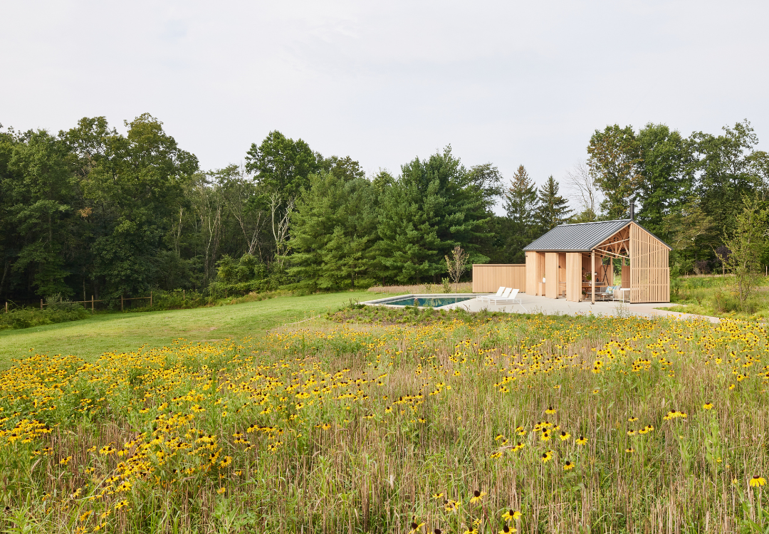 Barn-Inspired Pool House - Equestrian Living